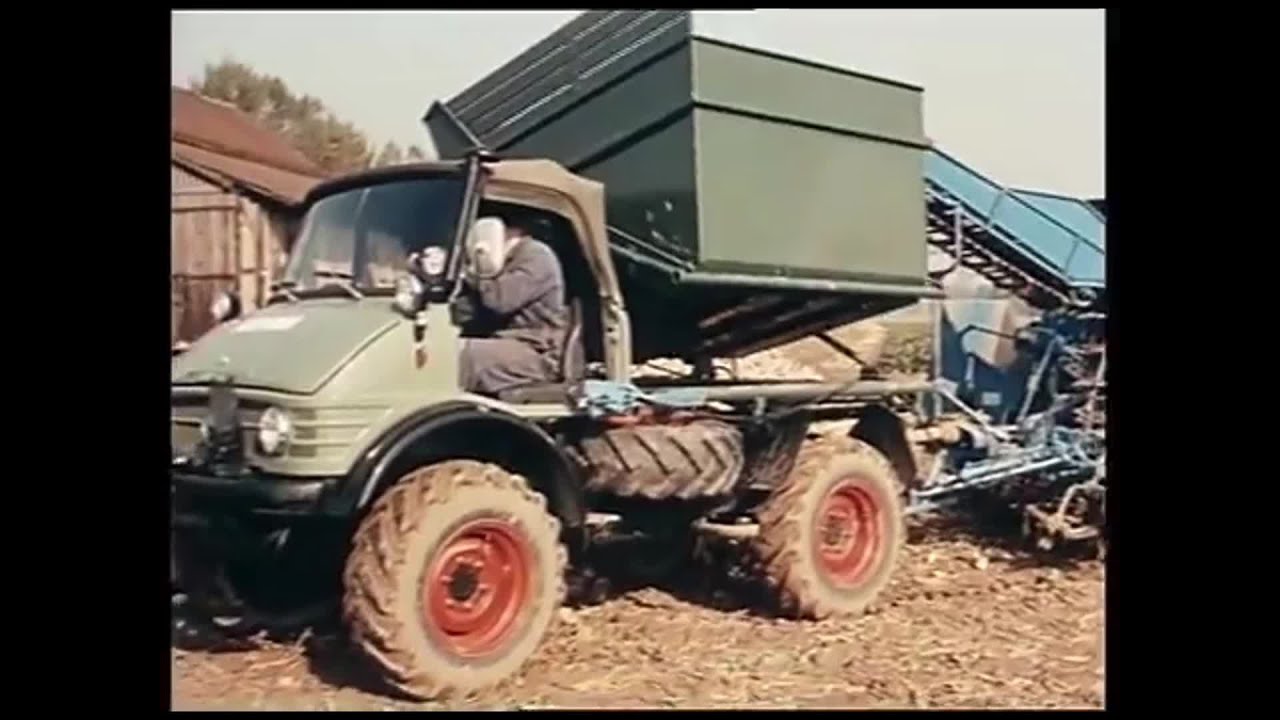 💚💚 Unimog U 406 im Agrareinsatz: Unimog U 406 - Die vielseitige Zug ...