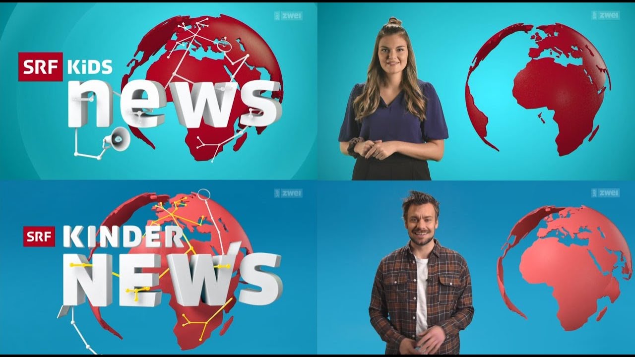 SRF Kinder News/Kids News Intros, 2020-2022 - YouTube