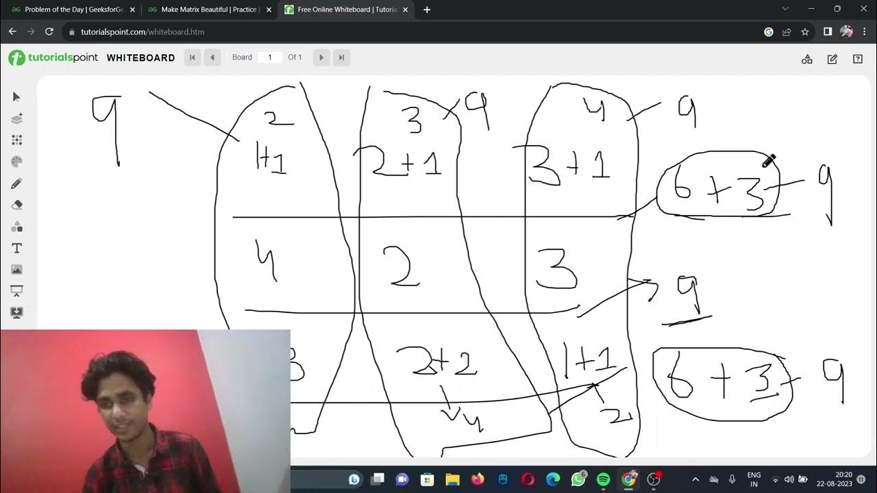Make Matrix Beautiful 🔥🔥|| Coding Problem 5|| GFG POTD - YouTube