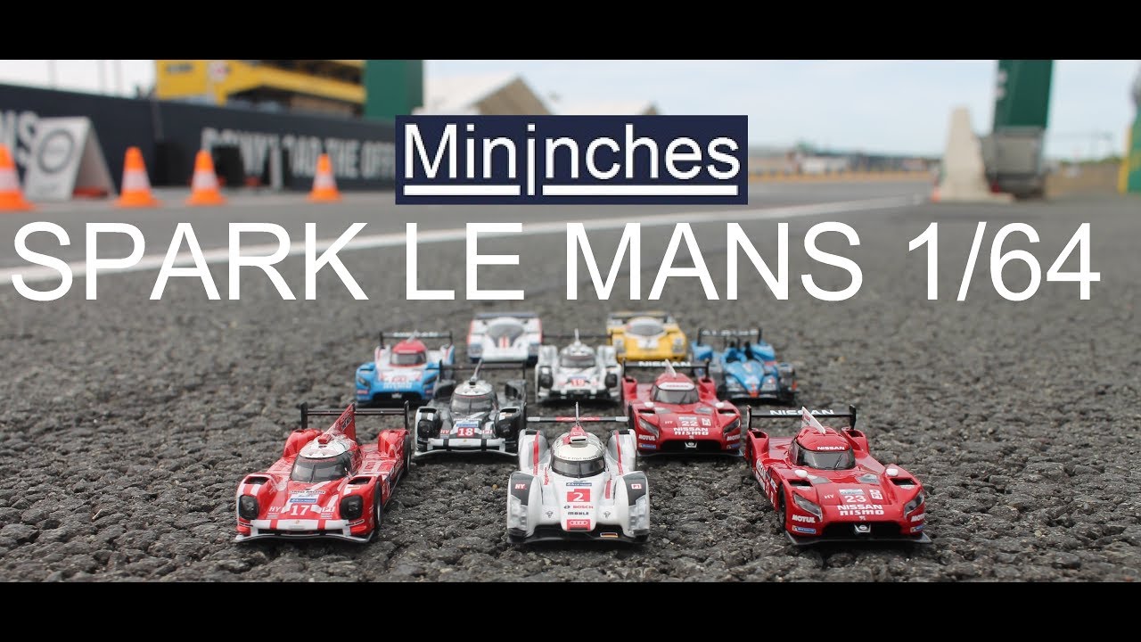 Spark 1/64 24 Heures du Mans 2017 : 919- R18- GTR LM-956 /Mininches ...