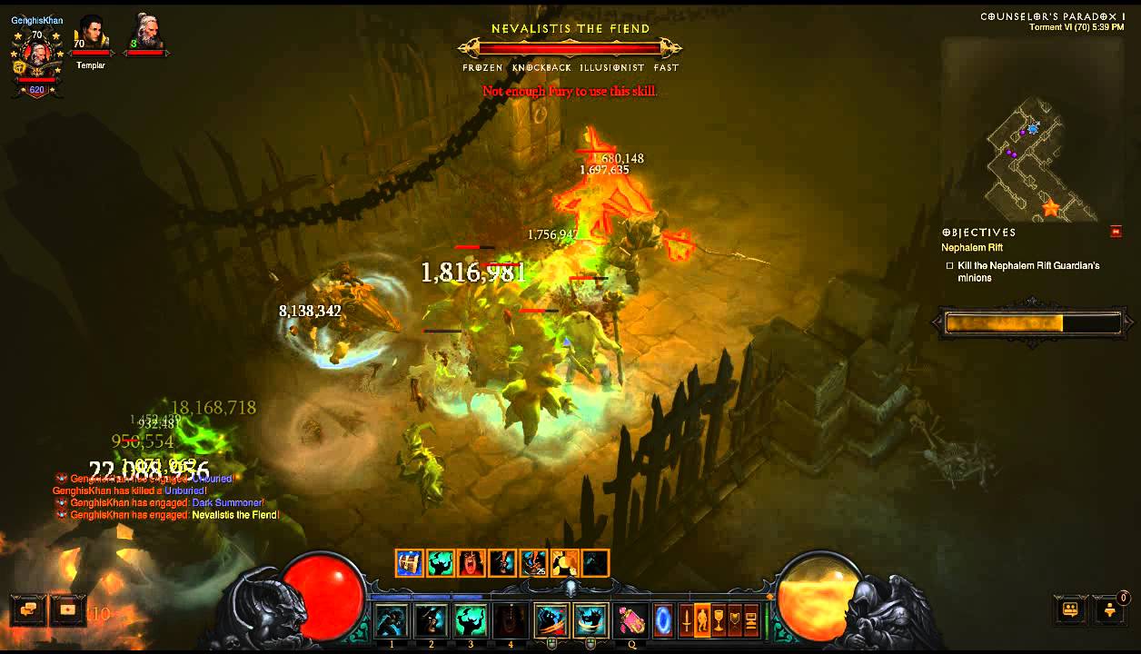 Diablo III Ancient Mighty Weapon T6 clear - YouTube