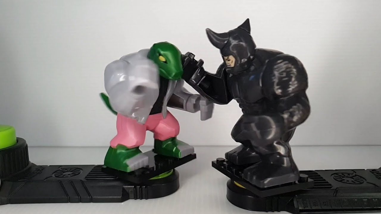 Battle#035 - RHINO vs LIZARD - Lego Minifigures Ultimate Battle! - YouTube