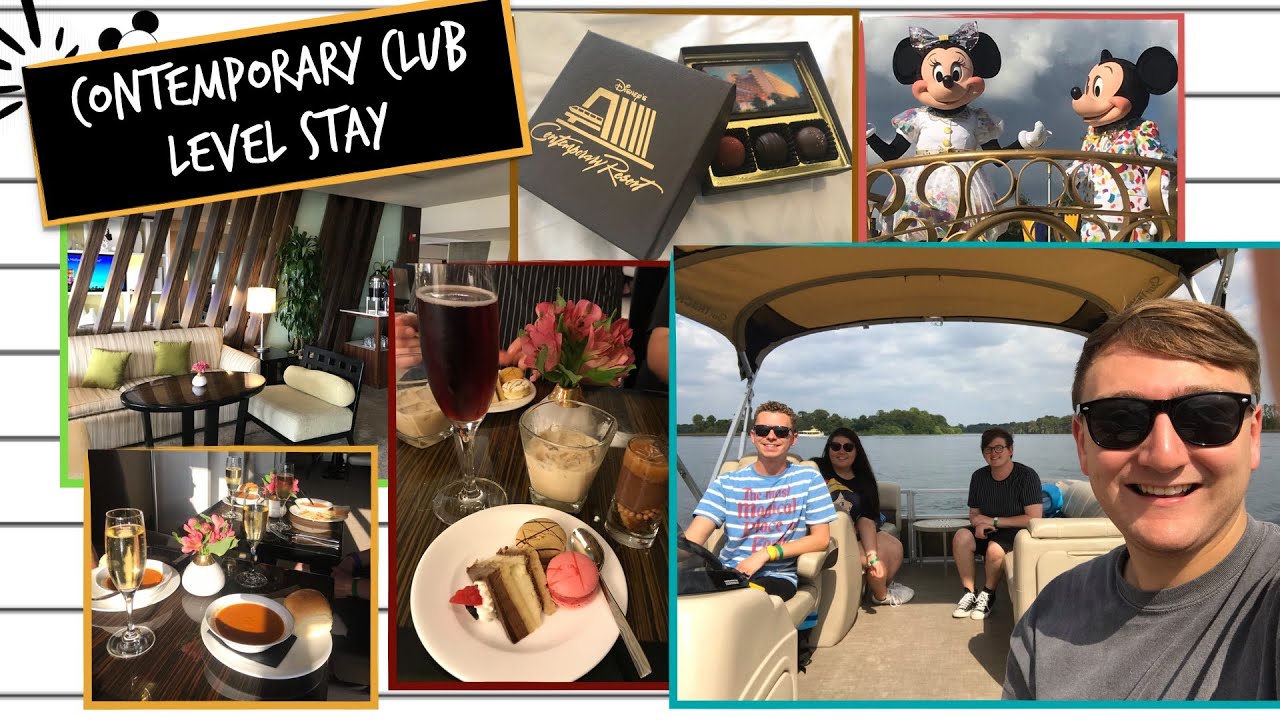 Disney's Contemporary Resort CLUB LEVEL Stay! | DISNEY CRP 2019/20 ...