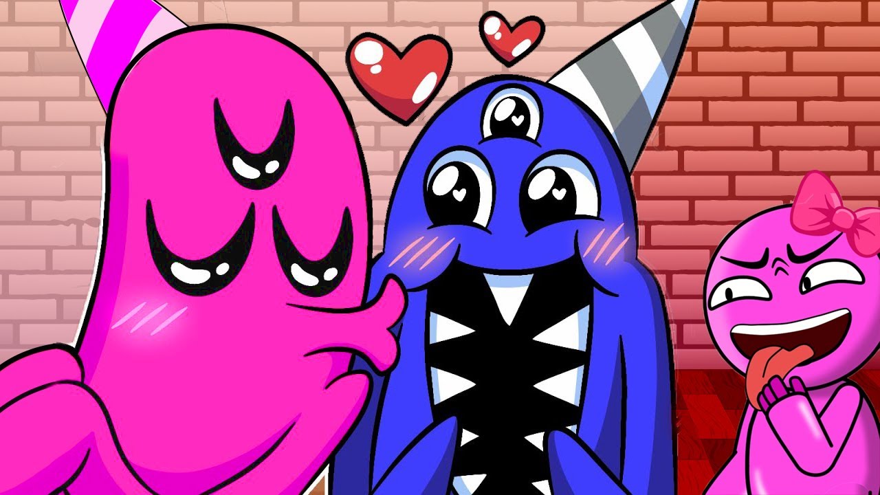 [ Garten of banban 3 ] Blue Nabnab Love Pink NabNab | Story of RAINBOW ...