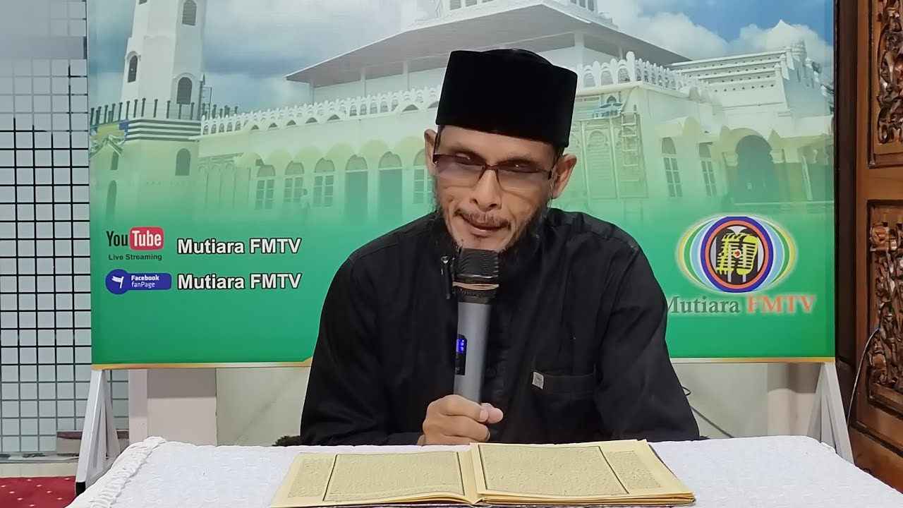 Live kajian Membaikan Segala Peragai anak2 Bersama Tgk Bukhari Di Masjid Abu Daud Beureueh - YouTube