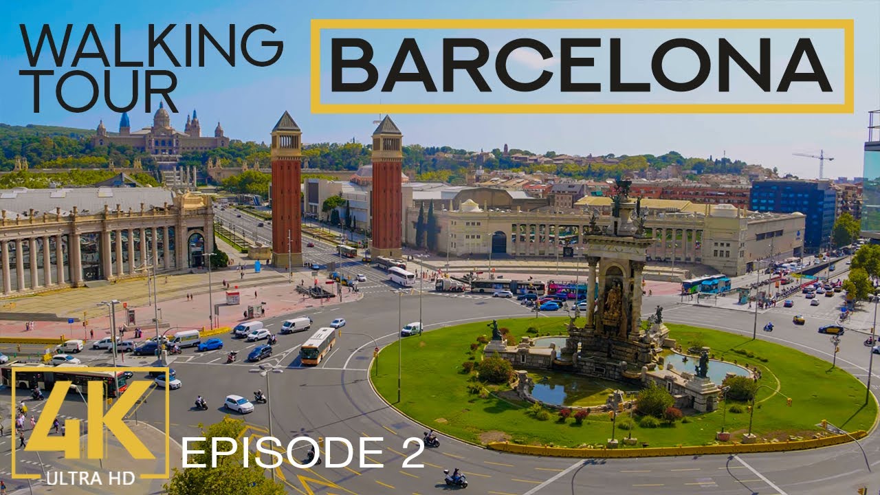 BARCELONA, Spain - 4K City Walking Tour - Episode #2 - Exploring ...