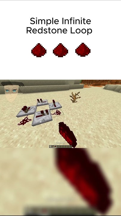 Minecraft Infinite Redstone Loop 🩸🔁#minecraft #shorts - YouTube