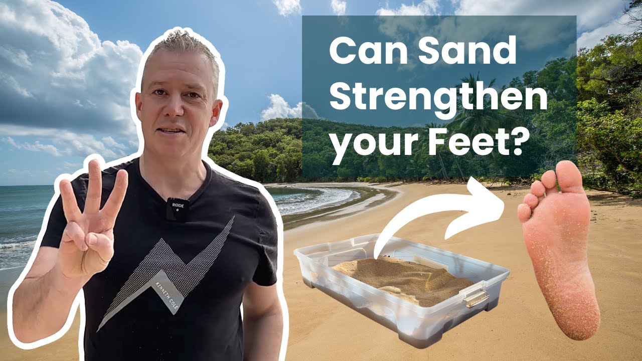 How to strengthen weak feet.....using sand - YouTube