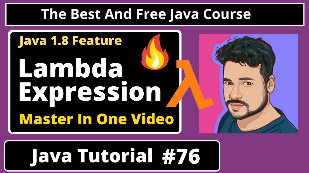 Java Tutorial: Master Lambda Expression in one video 🔥🔥 | Lambda ...
