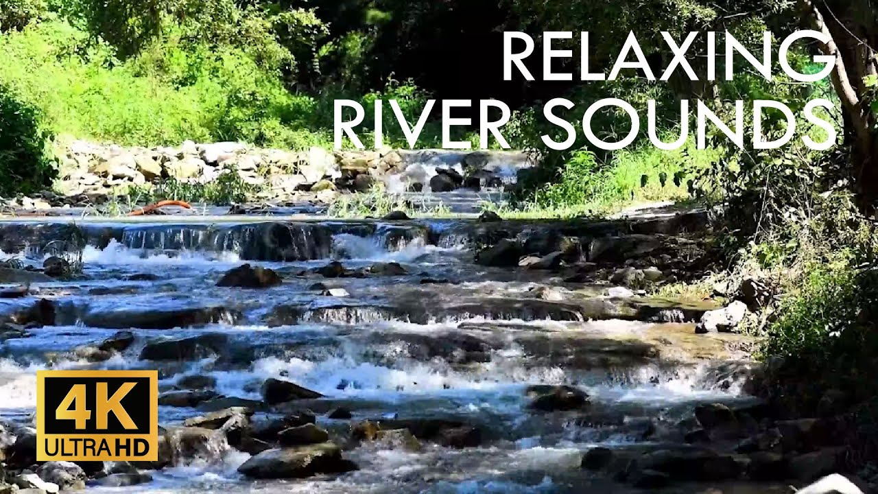Gentle Stream Sounds | Relaxing River Sounds used for Relaxation, Sleep ...
