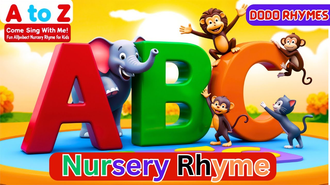 A to Z, Come Sing with Me! | Fun Alphabet Nursery Rhyme for Kids - YouTube