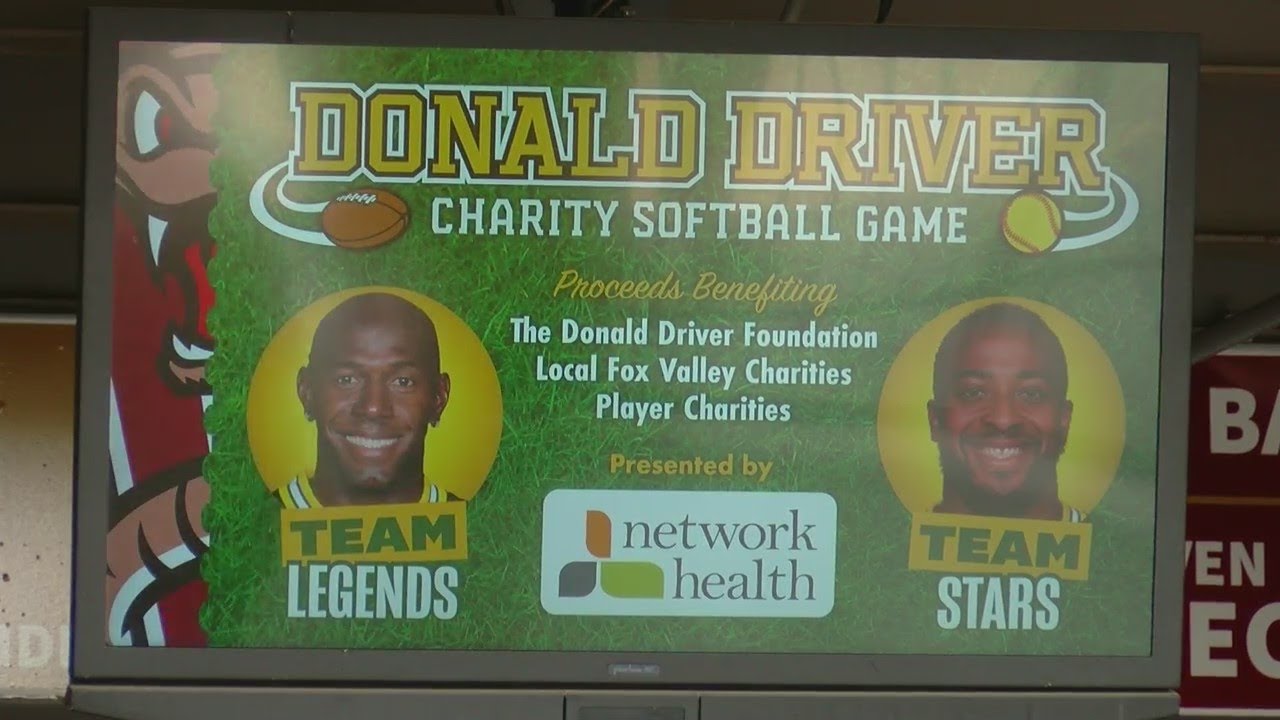 Donald Driver Foundation DONALD DRIVER Autographed Signed Foundation