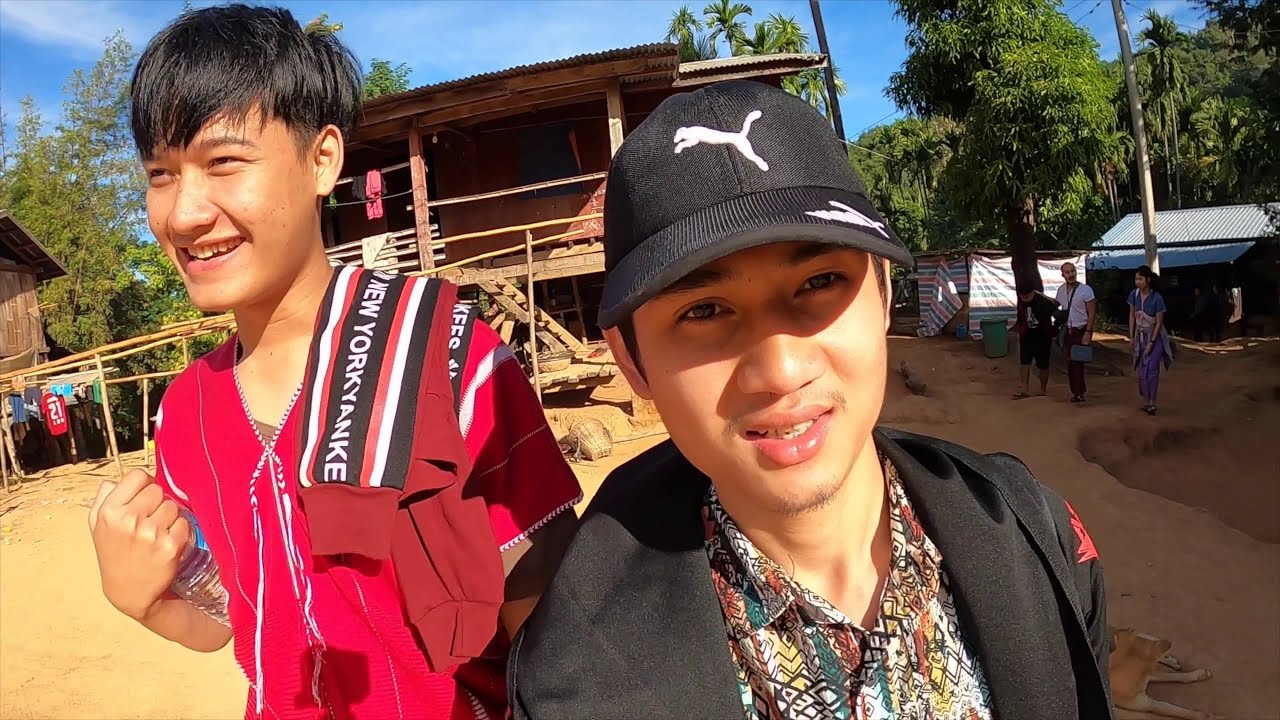 A trip to Naw Bu Baw Mountain with Eh La, Wah Fish Paste, Kyaw gay ler ...