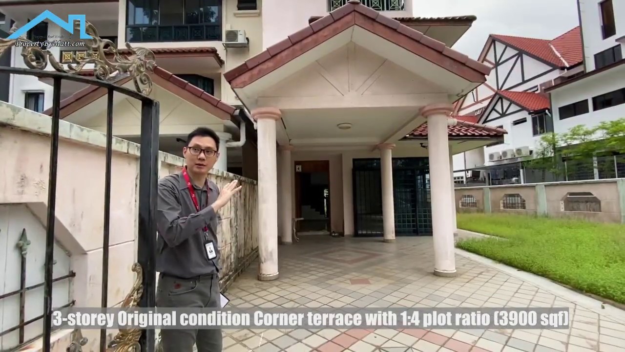 Introduction of Corner Terrace at Eng Kong Estate in District 21 - YouTube
