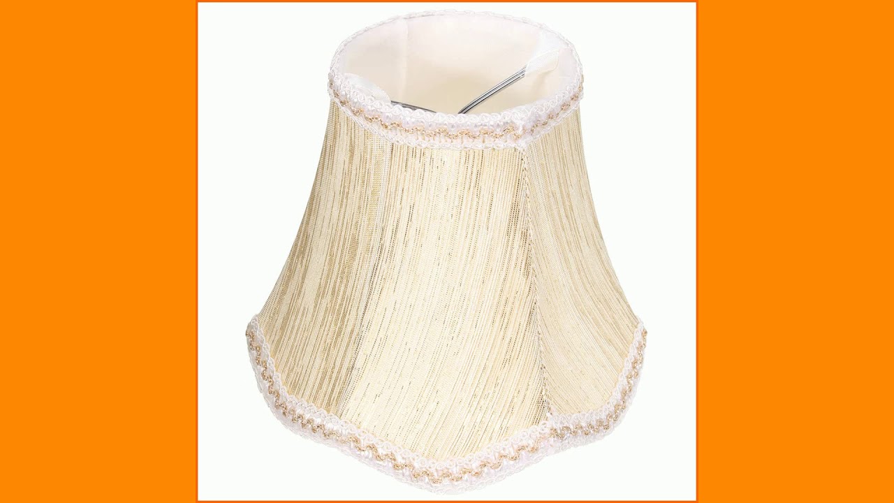 Vintage Small Lace Lamp Shades Textured Fabric Covers for Ceiling ...