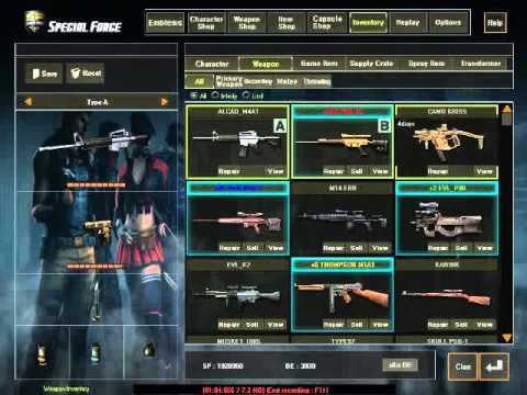 SF 2ปืนทอง Psg-1C & Gold_Desperdo - YouTube