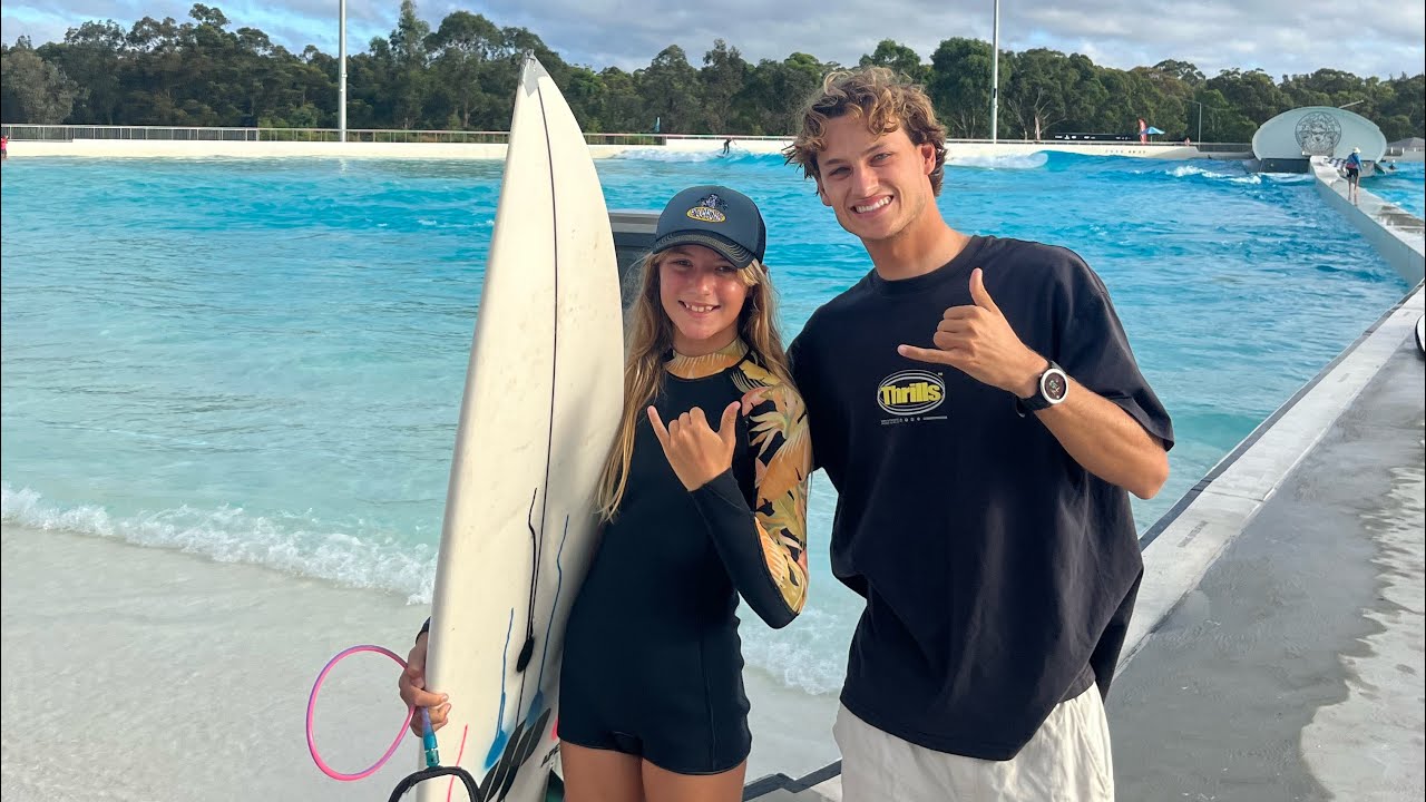 Had a sick day at the wave pool to see noz best day of my life ...