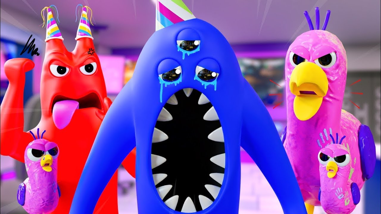 LA TRISTE HISTORIA DE NABNAB! GARTEN of BANBAN 4 Animación - YouTube