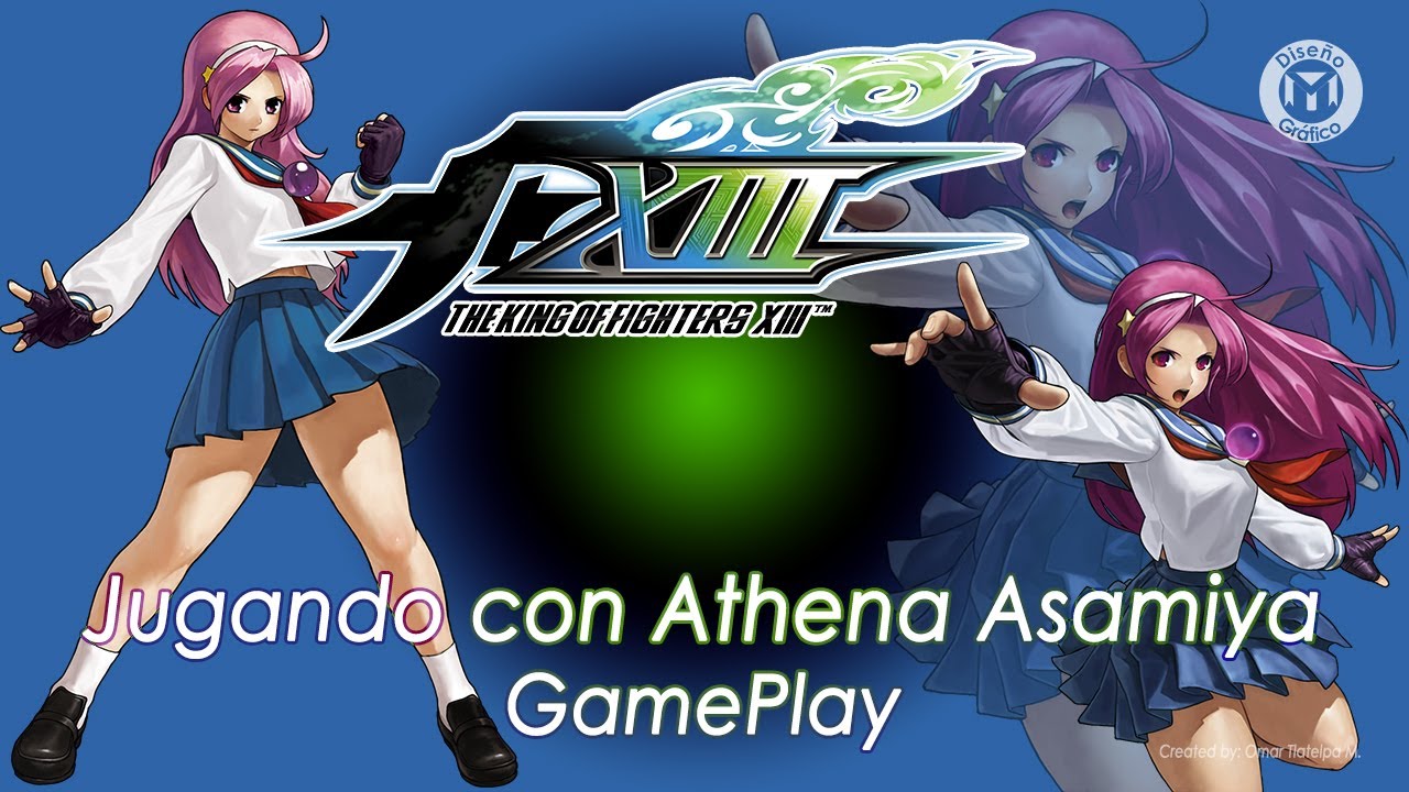 The King of Fighters XIII: Athena Asamiya | Psycho Soldiers Team ...