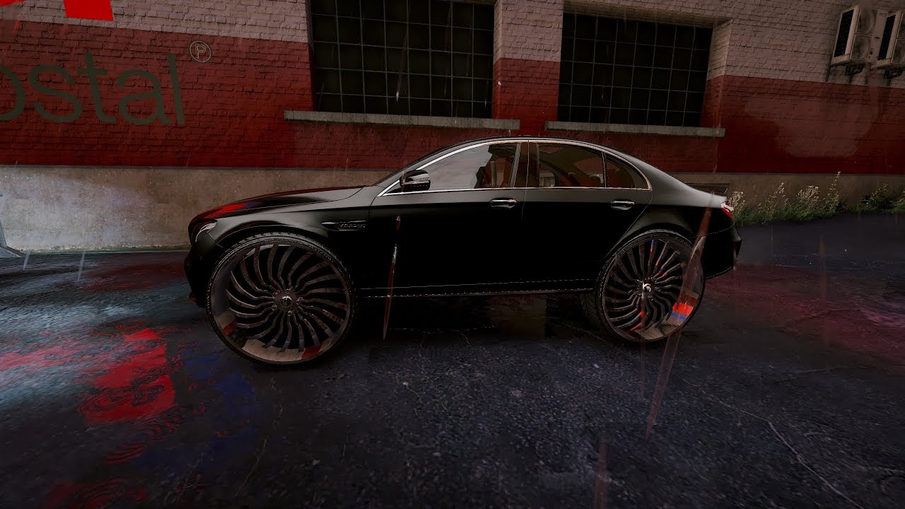 Mercedes Benz on 34 inch Forgiato's (GTA V Donk Mod) - YouTube