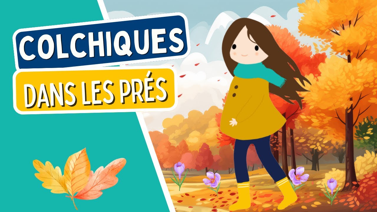 Colchiques dans les prés 🍂🍁| Comptines et chansons par Les Mômeries ...