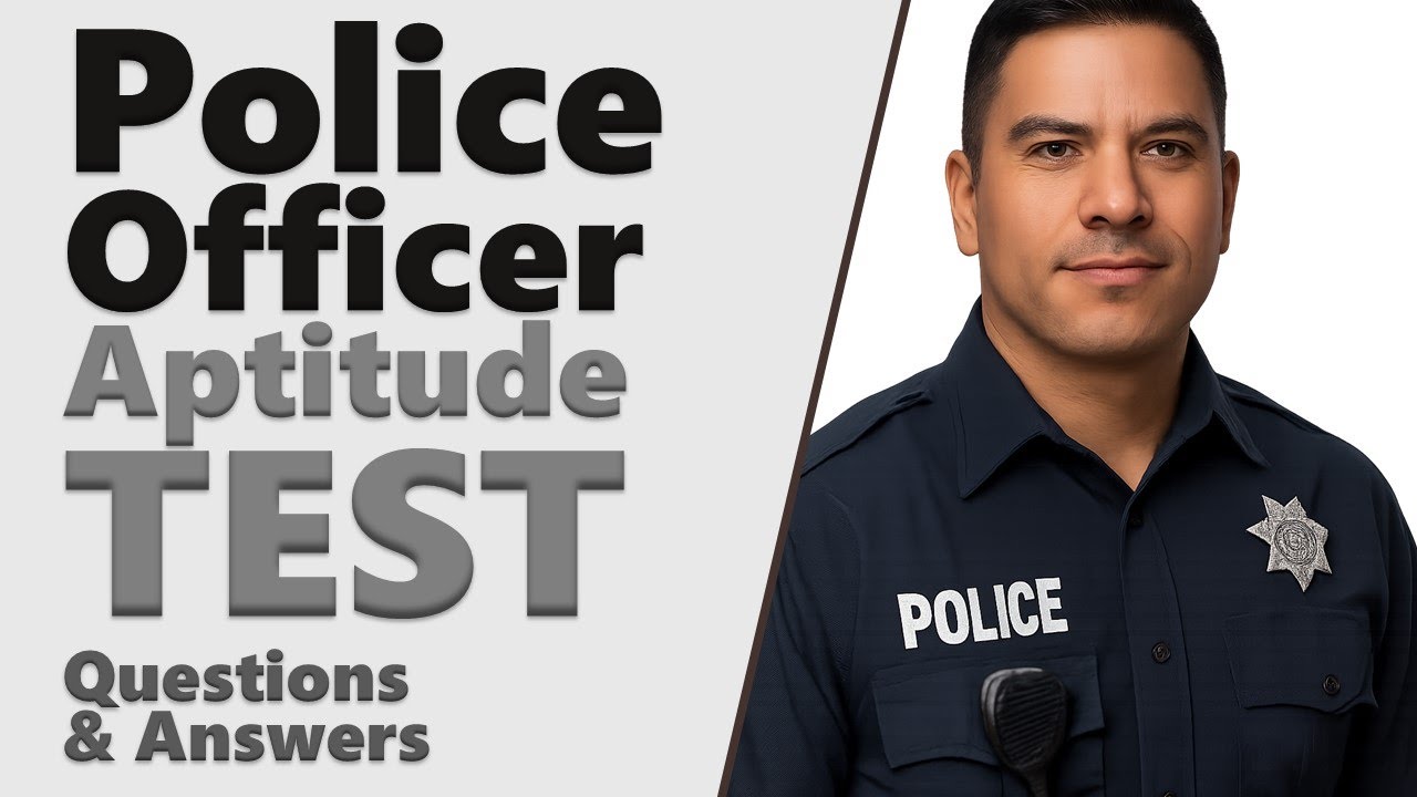 How to Pass POLICE OFFICER IQ & APTITUDE TEST - Questions and Answers ...