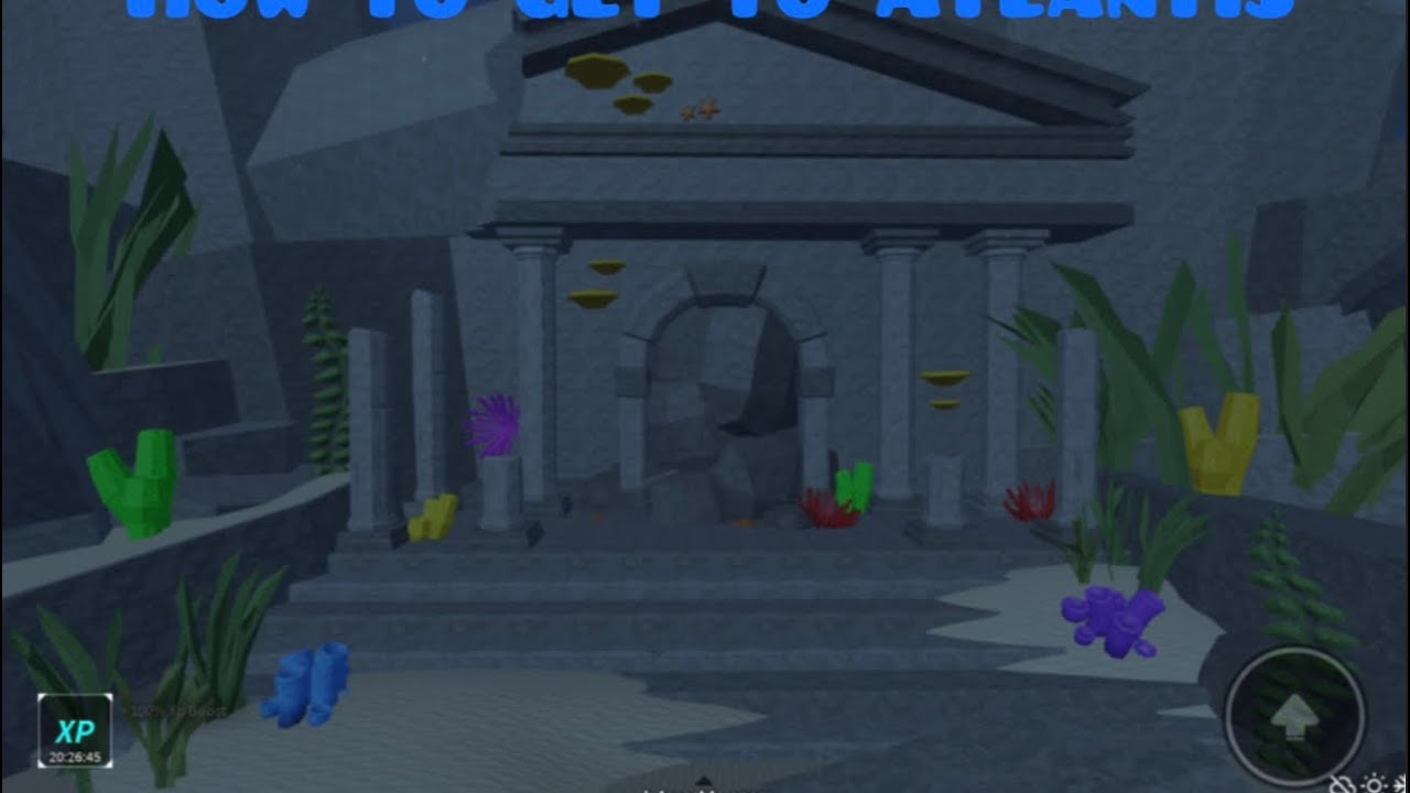 How to get to Atlantis in Roblox Fisch - YouTube