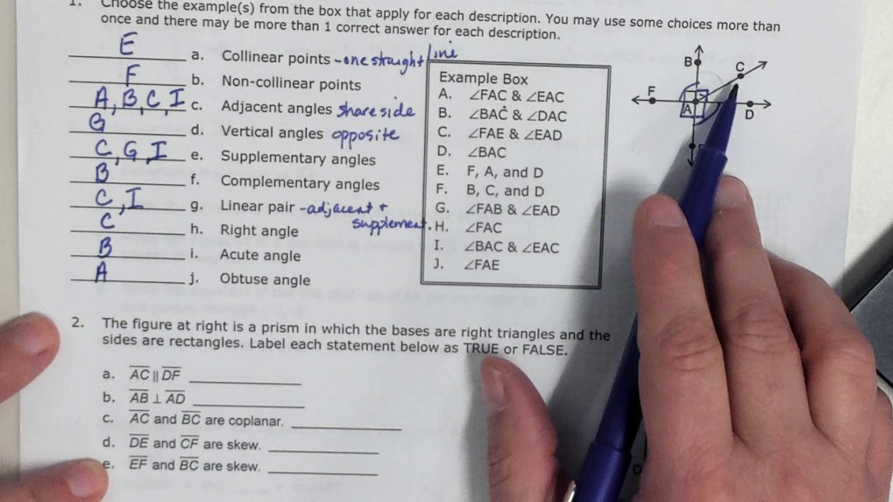 Types of Angles Follow up - YouTube