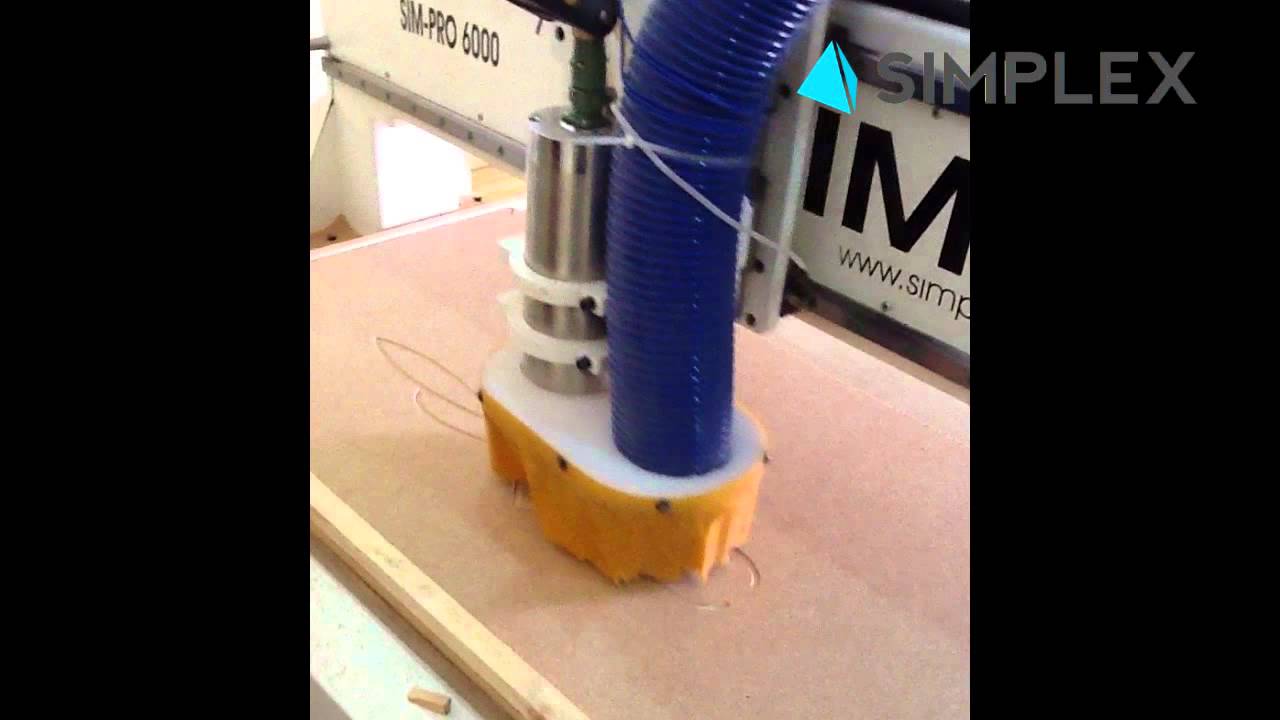 ماكينات رسم علي الخشب CNC - YouTube