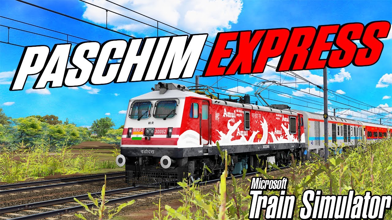 BRC WAP5 Hauls 12926 Paschim SF Express Live from Vadodara to MMCT! 🚂 ...