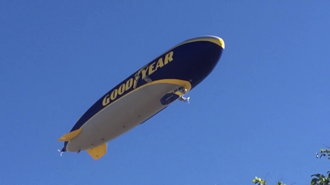 The Goodyear Blimp Avondale Arizona - YouTube