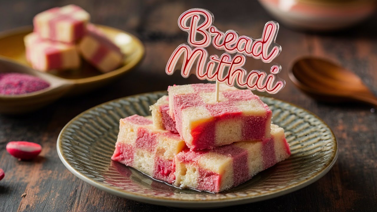 Bread Mithai Recipe | Bread Milk Cake Desert | Homemade Bread Barfi ...