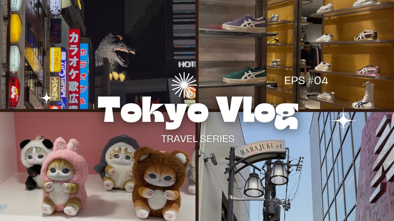 This tokyo day had wagyu, cats & godzilla 🦖🐾 | Japan Vlog - YouTube