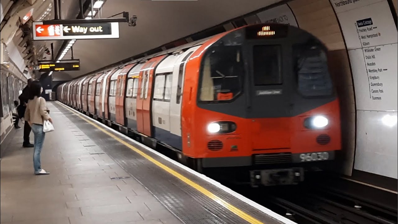 Jubilee Line 1996 Stock | Jubilee Line Train Movements In Swiss Cottage ...