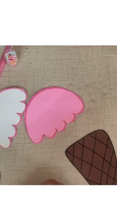 🍦 ️ Cut & Paste Ice Cream Cone Craft – Fun Paper Art for Kids! 🎨 - YouTube