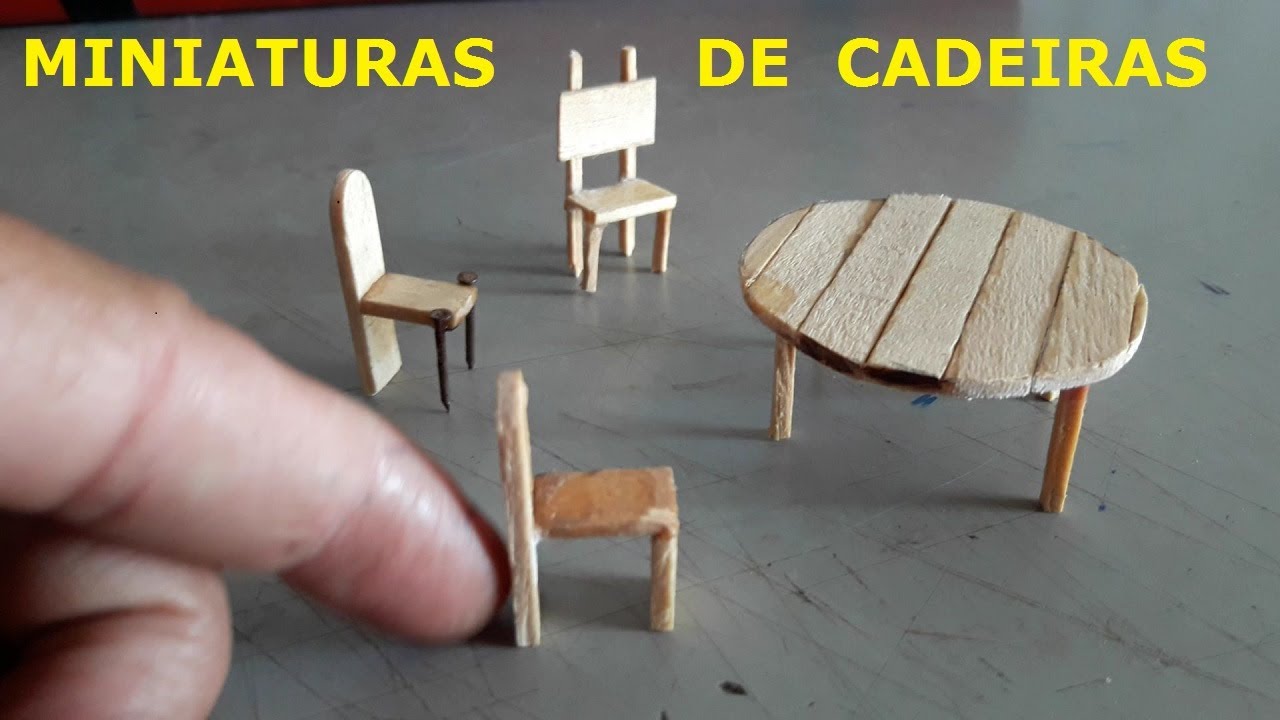 Cadeira De Papelão Para Maquete - LIBRAIN Cadeira De Papelão Para Maquete - LIBRAIN