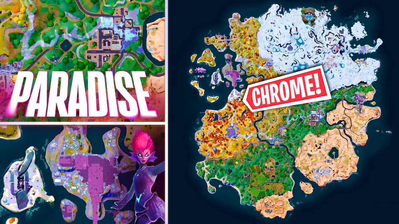 Fortnite CHAPTER 4 with CHAPTER 3 Story! PARADISE (Map Concept) - YouTube