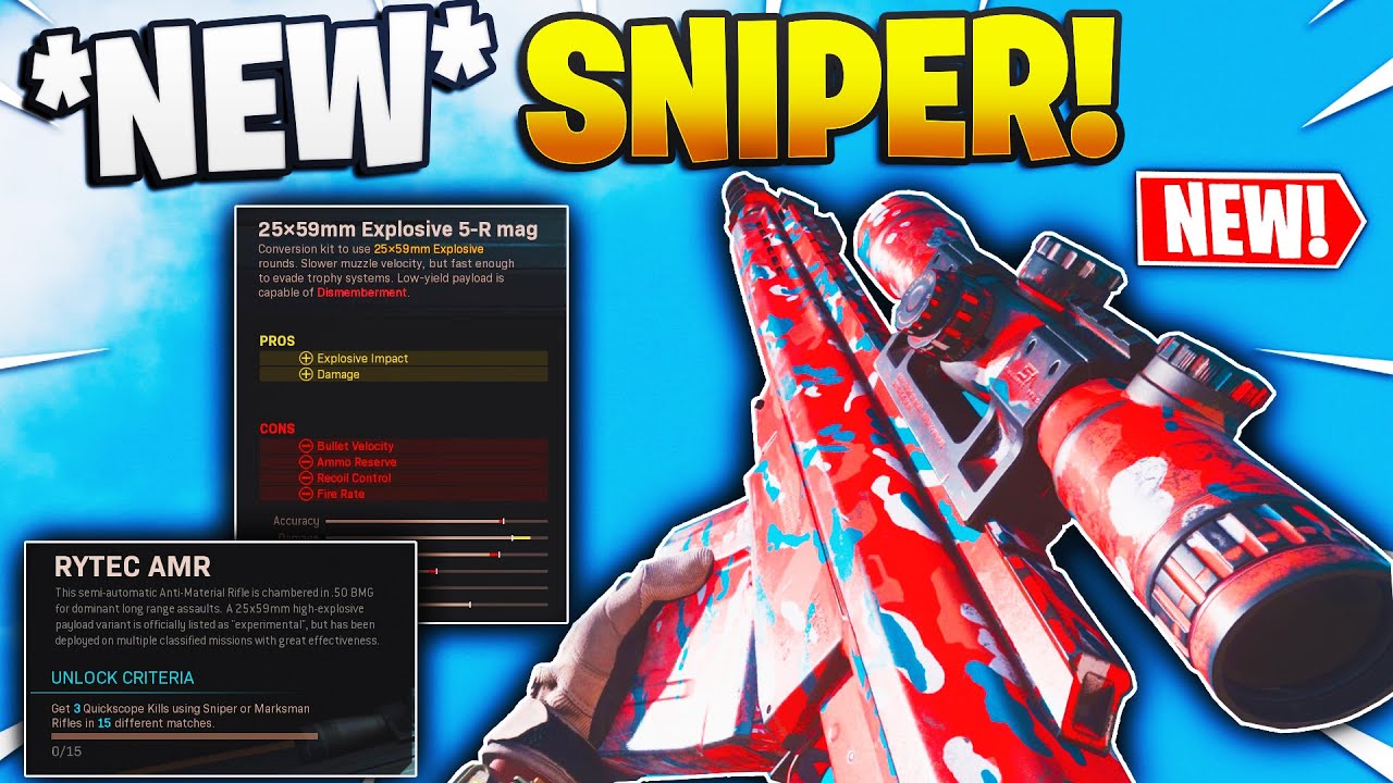 NEW "RYTEC AMR" *ALL* Attachments + Customization | Gunsmith MAX level ...