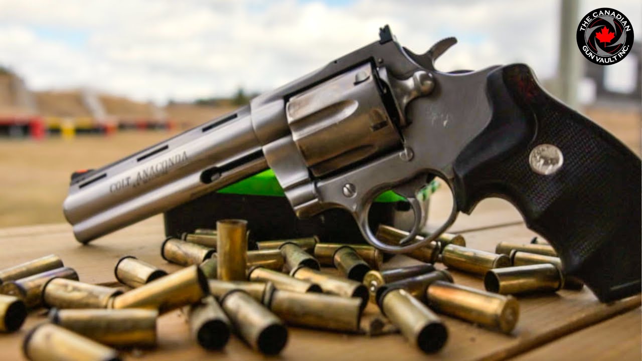 Colt Anaconda .44 Magnum Revolver - YouTube