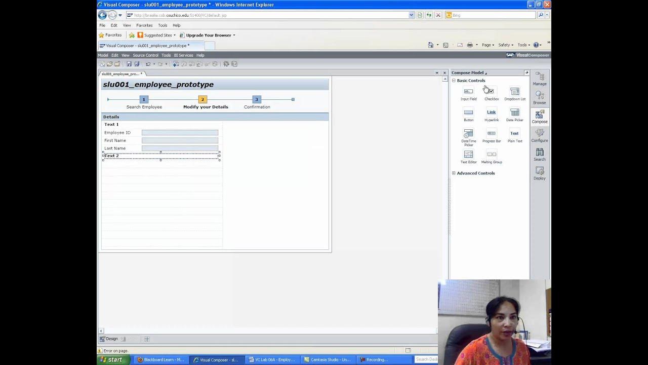 SAP Visual Composer Assignment 4 - YouTube