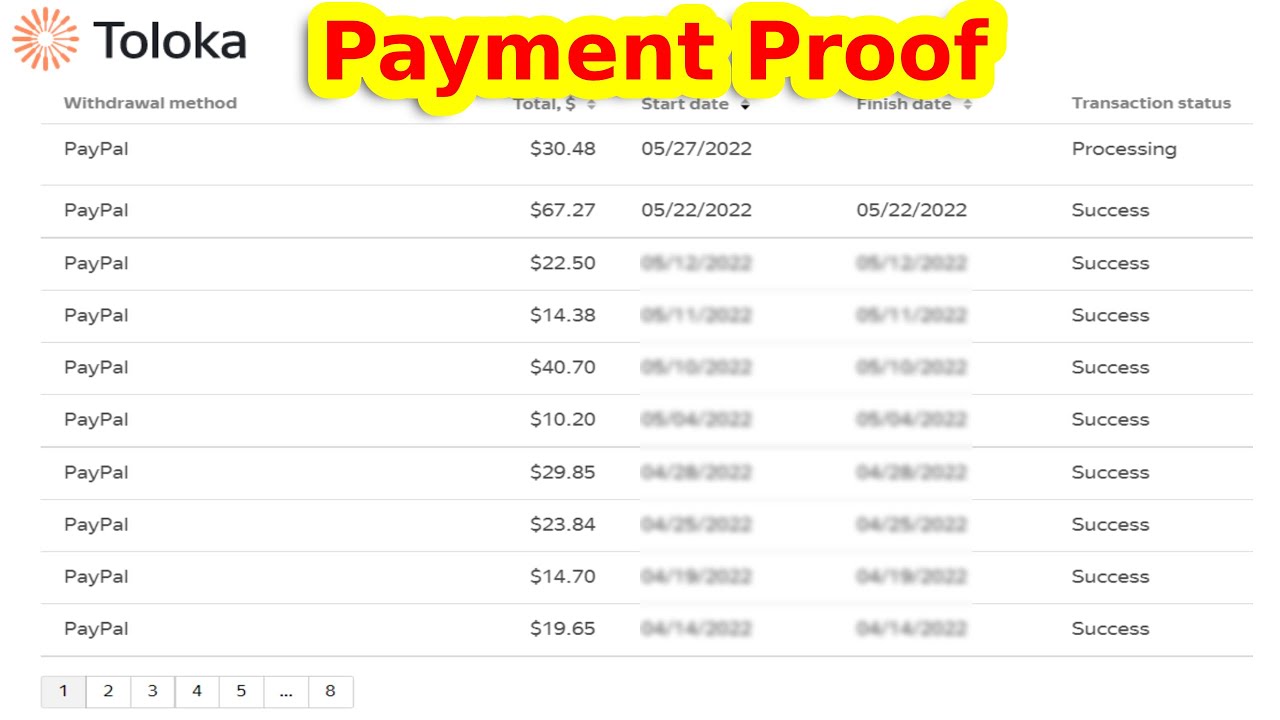 Toloka Payment Proof - YouTube