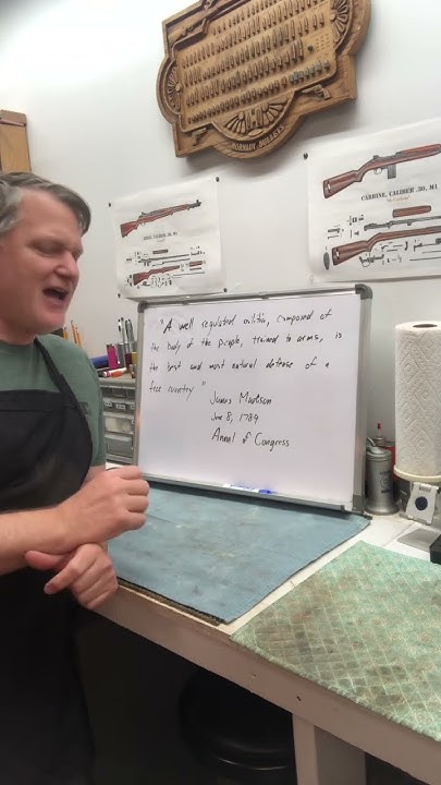 James Madison wrote the 2nd Amendment about people. - YouTube