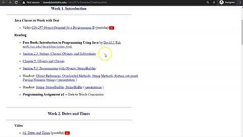 Object-Oriented Java Programming II - YouTube
