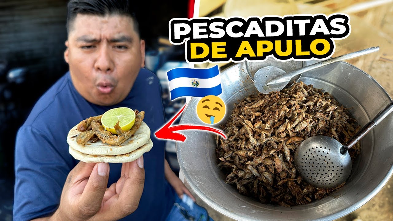 🤤PROBANDO las PESCADITAS FRITAS de APULO *una delicia* - YouTube