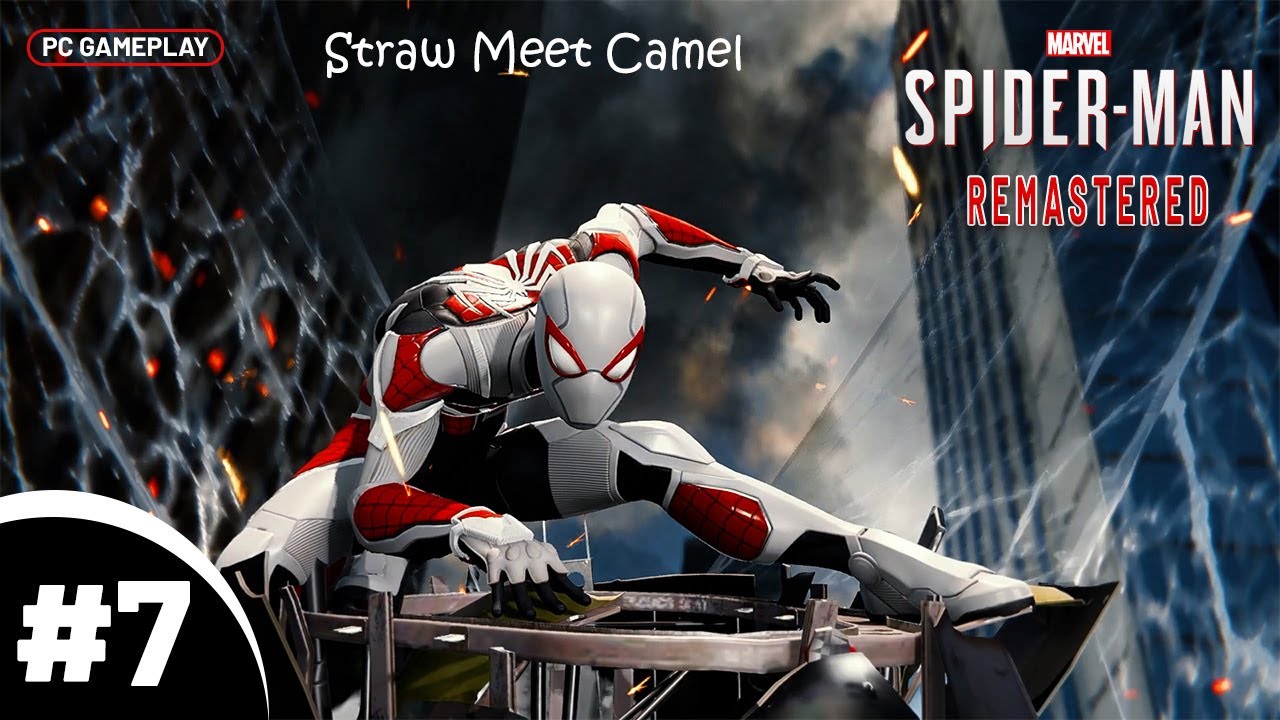 Marvel's Spiderman pc gameplay Part 7 || walkthrough mission straw meet ...