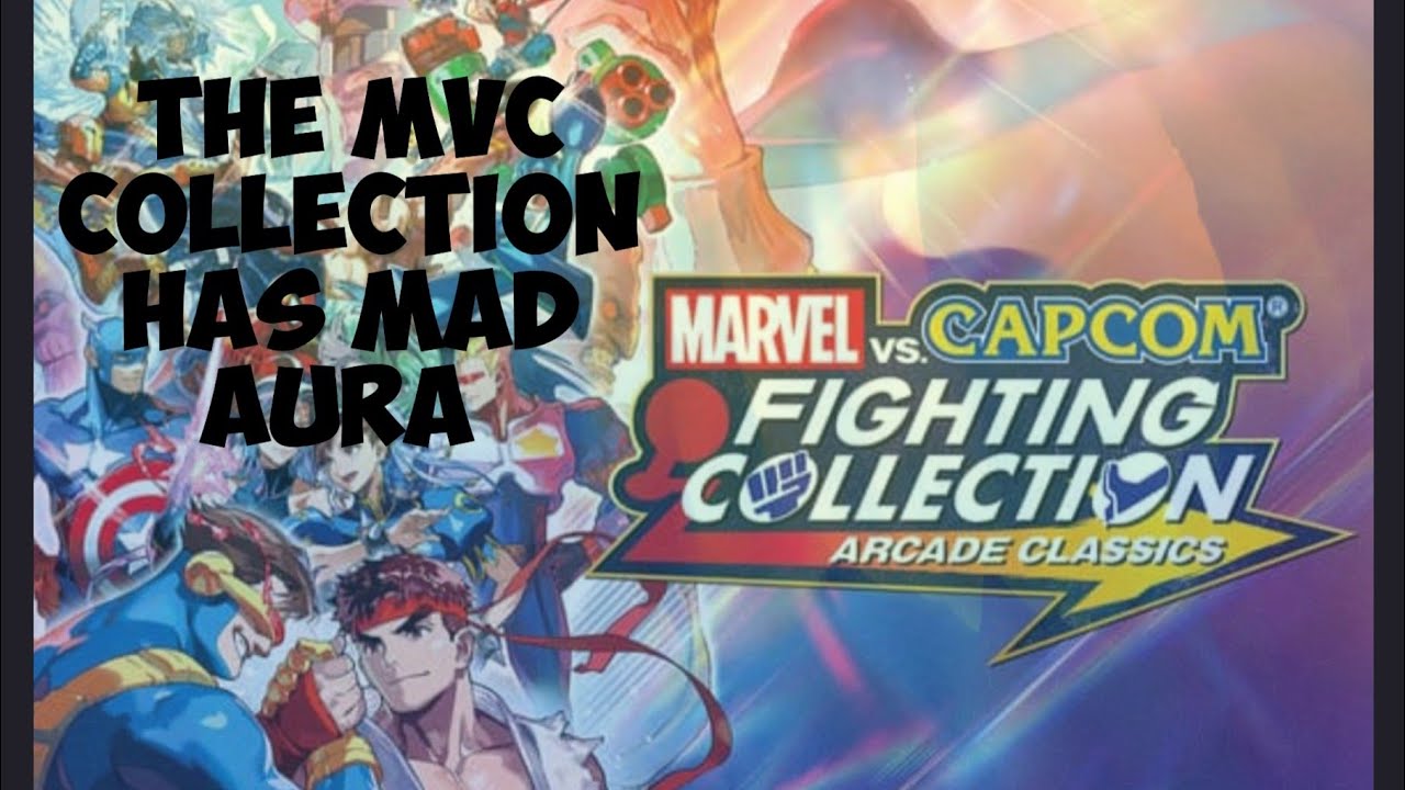 Marvel vs. Capcom arcade collection has a spectacular aura - YouTube