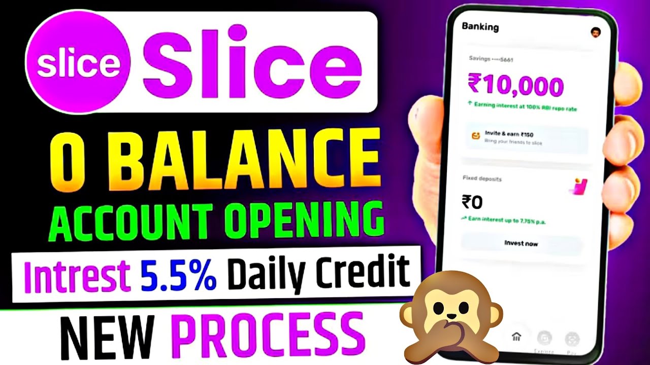 Slice Bank Account Opening, How to Open Slice Saving Account, Slice ...