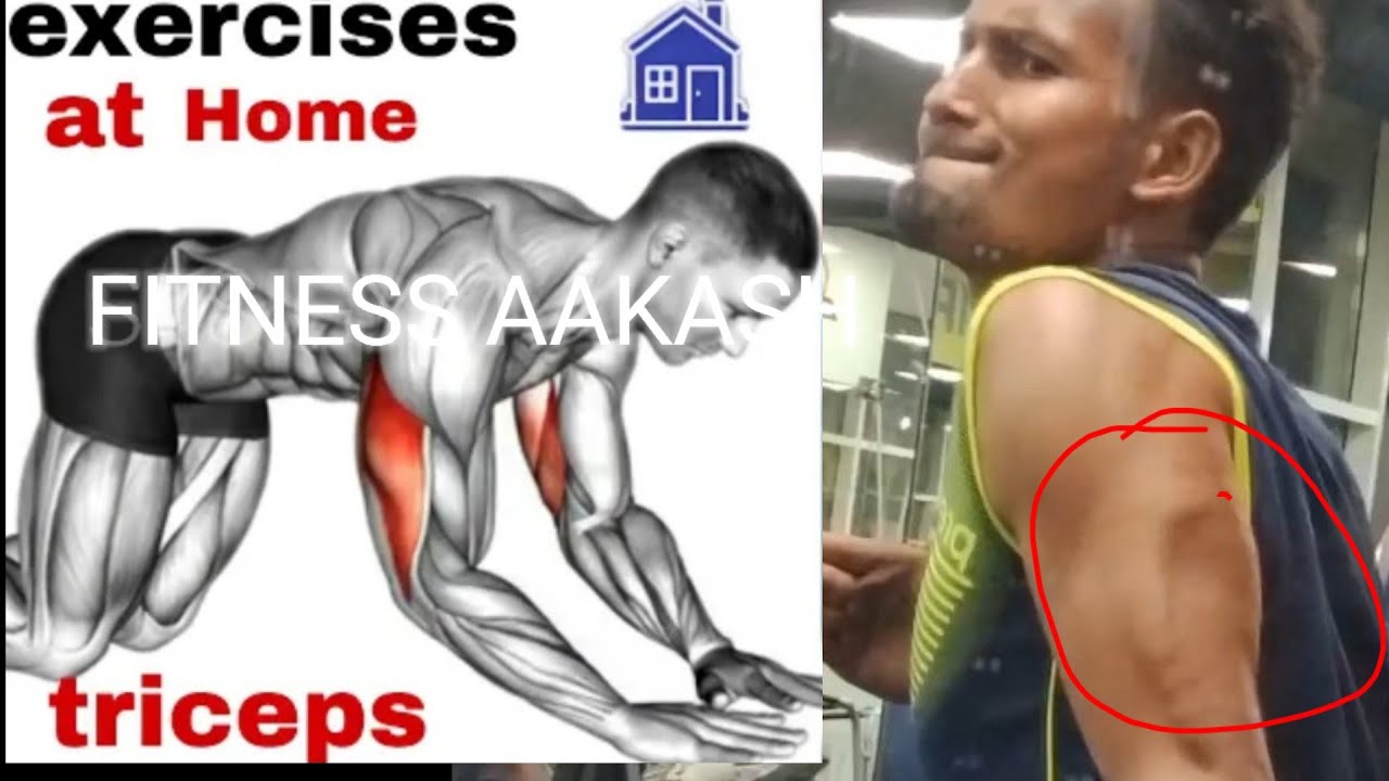 Home Best Triceps Workout 😱 No Equipment Build mass at home (Episode-26 ...