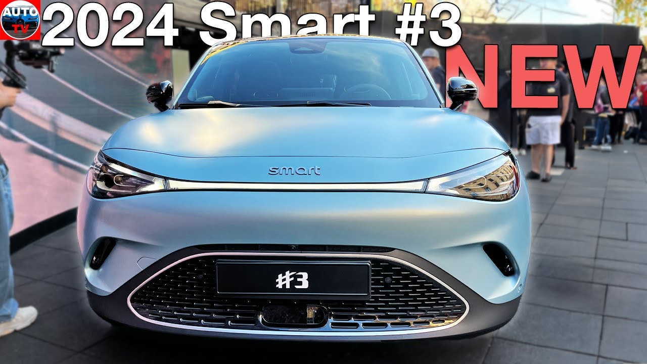 All NEW 2024 Smart #3 Coupe - FIRST LOOK exterior, interior - YouTube