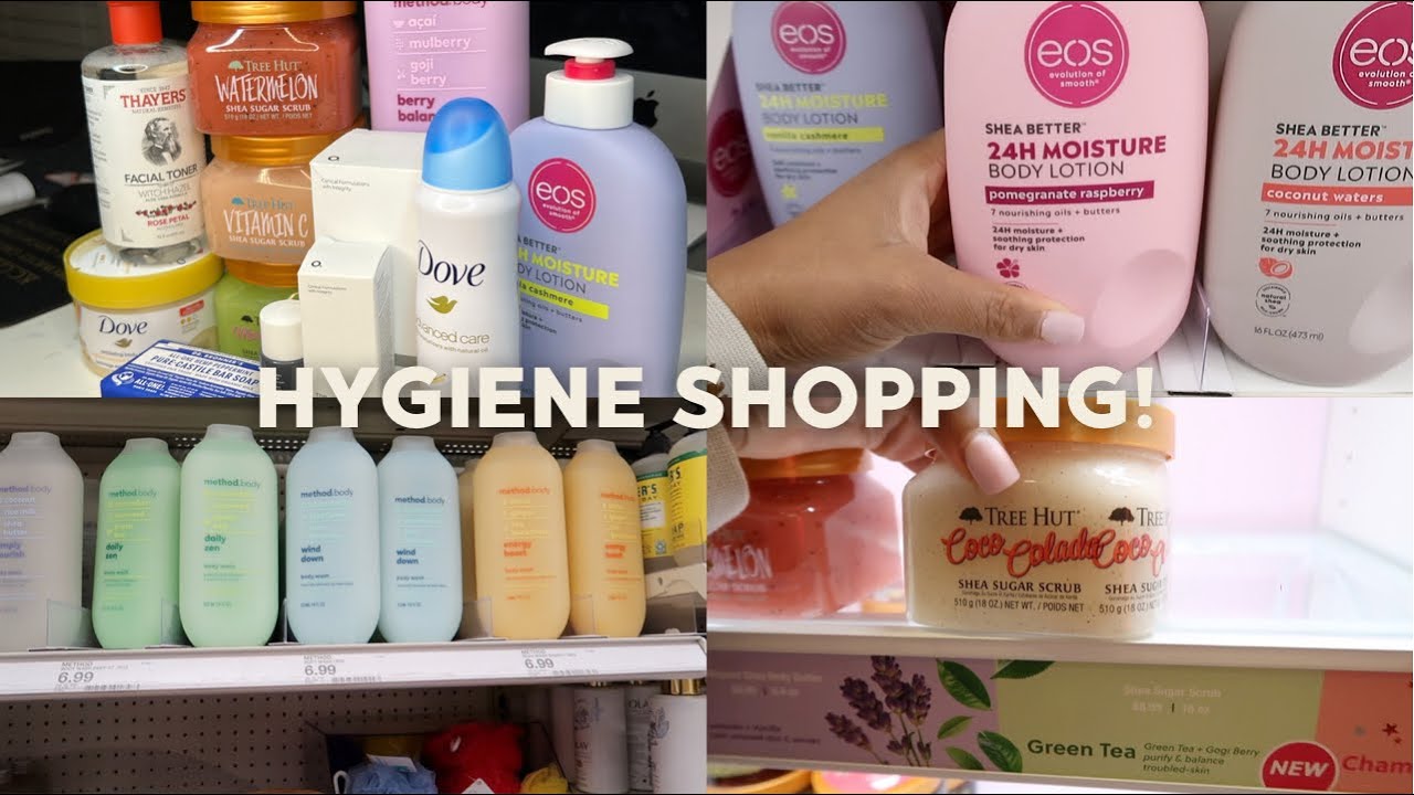 Hygiene Haul + Shop With Me | Hygiene Shopping Vlog - YouTube